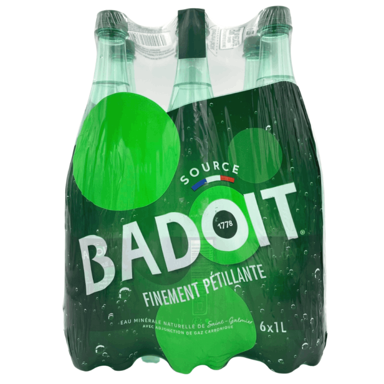 Badoit 6 x 1l Sparkling Mineral Water · BonneBouffe