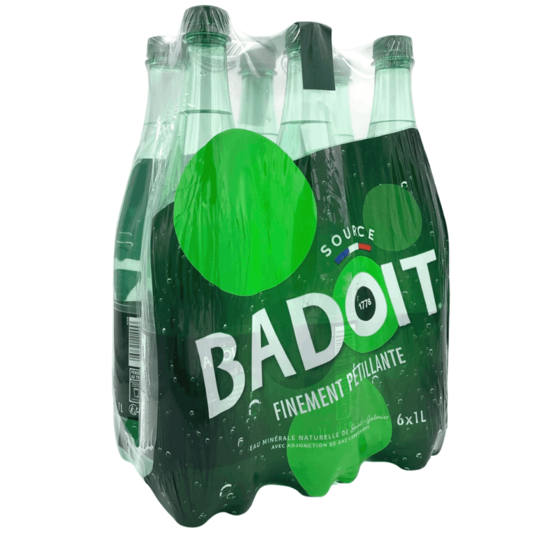 Badoit 6 x 1l Sparkling Mineral Water · BonneBouffe