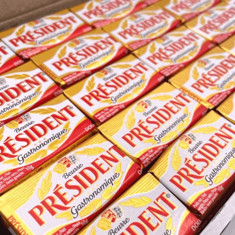 President Butter Portions Unsalted 100 x 10g · BonneBouffe